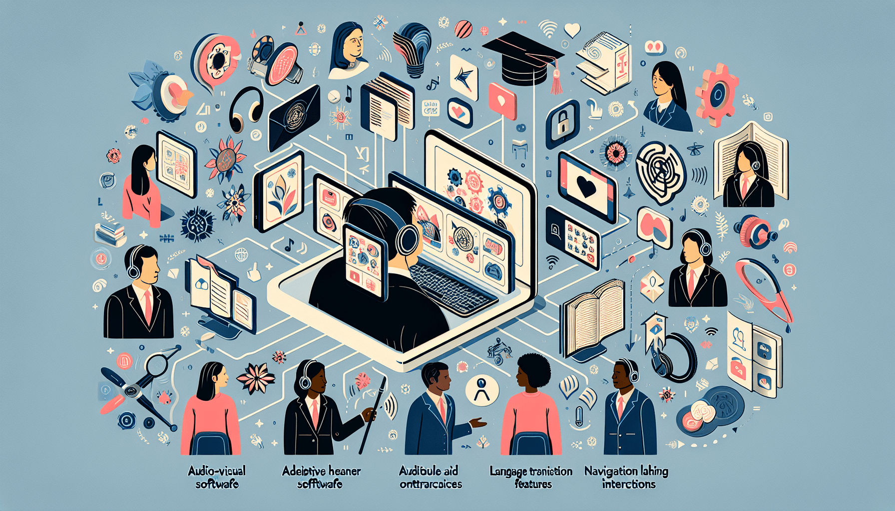 Инклюзивное обучение в системе LMS: методы и технологии для доступности | LMS.KZ